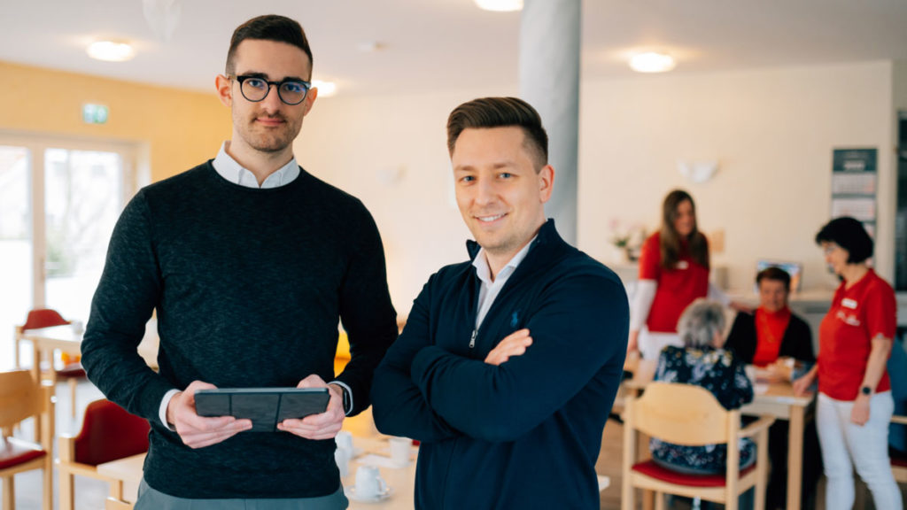 Michael Moskal und David Neumann von Pflegekraft.de im Porträt