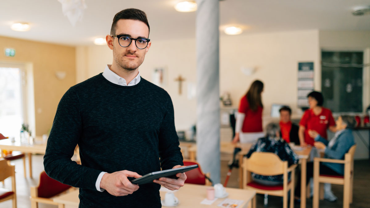 Michael Moskal und David Neumann von Pflegekraft.de im Porträt